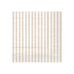 Chic Antique Serviette mit Streifen L33/B33 cm, leinen