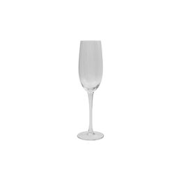 house doctor Sektglas Rill, Klar H&ouml;he 24 cm, &empty; 4,8 cm