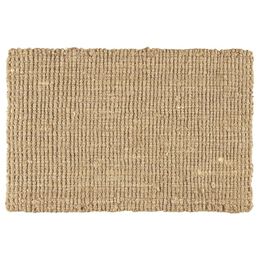 IB Laursen T&uuml;rmatte aus Jute mit Gummi auf der R&uuml;ckseite 90 x 60 cm, natur skandinavische Deko Online Shop