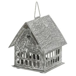 Chic Antique Winterliches Lichthaus zum Aufh&auml;ngen H10/L8,5/B8,5 cm, Antique zink skandinavische Deko Online Shop