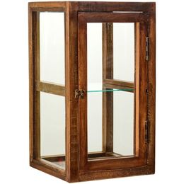 IB Laursen UNIKA kleine Glasvitrine aus Holz und Glas 28 x 28 x 50 cm skandinavische Deko Online Shop