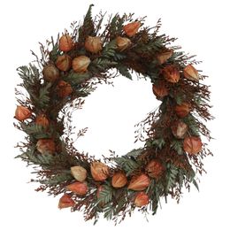 Chic Antique Fleur Blumenkranz mit Physalis D46/B8,5 cm skandinavische Deko Online Shop