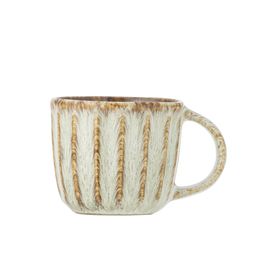Bloomingville Fleur Tasse aus Steingut &Oslash; 8xH7 cm