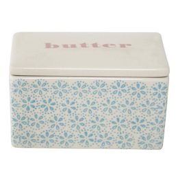 Bloomingville Patrizia Butterdose, Steingut L12,5xH7xB9 cm