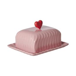 Rice Keramik Butterdose - Pink 21 x 17 x 18 cm skandinavische Deko Online Shop