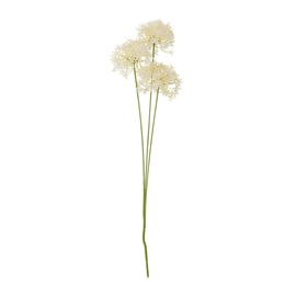 Bloomingville K&uuml;nstlicher Allium Stiel Wei&szlig;, Kunstblume &Oslash; 18xH63,5 cm skandinavische Deko Online Shop