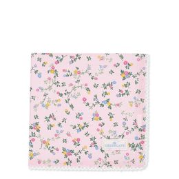 GreenGate Stoffserviette mit Spitze Leona Pale Pink 40 x 40 cm