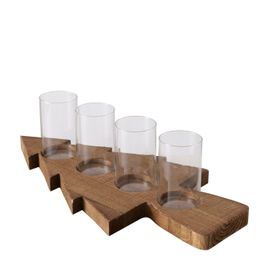 Boltze Windlicht Anabell 56 x 28 x 16 cm, skandinavisch skandinavische Deko Online Shop
