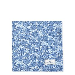 GreenGate Stoffserviette Linea Blue 40 x 40 cm