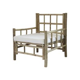 Chic Antique Bambus Sessel Lyon 67 x 67 x 80 cm skandinavische Deko Online Shop