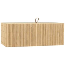 IB Laursen Schachtel mit 6 F&auml;chern und Bambusdeckel 25.5 x 15 x 9.5 cm