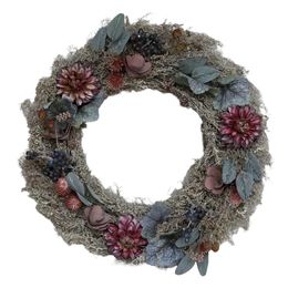 Chic Antique Fleur Blumenkranz mit Kiefer D46/B8,5 cm skandinavische Deko Online Shop