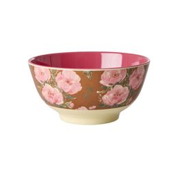 Rice Melamin Schale Floral Fiesta Rose Medium &Oslash; 15 cm, H 7,5 cm, 700 ml