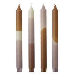 Bloomingville Dip Dye Stabkerzen, 4er &Oslash; 2,2xH25 cm skandinavische Deko Online Shop