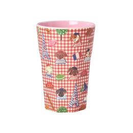 Rice Hoher Melamin Becher Kids in Paris H 13 cm, &Oslash; 9 cm, 400 ml skandinavische Deko Online Shop