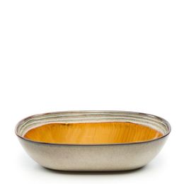 Bazar Bizar Ovale Sch&uuml;ssel The Comporta 25x16x6,5 cm skandinavische Deko Online Shop