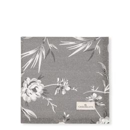 GreenGate Aslaug Stoffserviette dark grey 40 x 40 cm