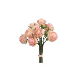 Chic Antique Fleur Kunstblumen Butterblumen Strau&szlig; L26 cm, rosa