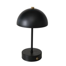 Boltze Tischlampe Petunia Kabellos H: 25 cm, Schwarz skandinavische Deko Online Shop