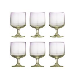 Bloomingville Luciana Trinkglas 6er &Oslash; 7,5xH12,5 cm skandinavische Deko Online Shop