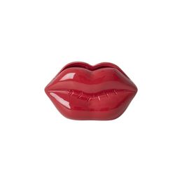 Rice Keramik Vase Lips Rot 16 x 9 x 4,5 cm