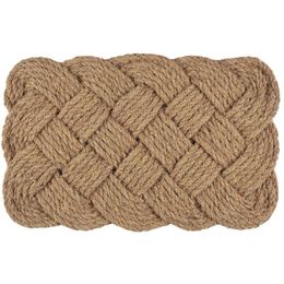 IB Laursen T&uuml;rmatte Ozean aus Kokosfasern L75 x B45 x H3,7 cm, natur skandinavische Deko Online Shop