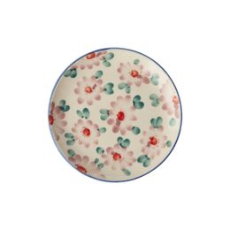 Rice Keramik Kuchenteller mit Handgemalten Blumen &Oslash; 15 cm skandinavische Deko Online Shop