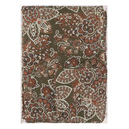 Chic Antique Aix Quilt mit Paisley Motiv 2 L180/B130 cm, Terracotta