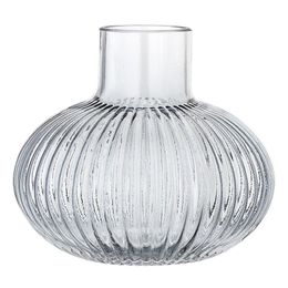 Bloomingville Vase Tinka &Oslash;11.5 x H10.5cm, grau skandinavische Deko Online Shop