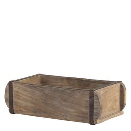 Chic Antique Alte Backsteinform Ziegelform Unikat 30 x 15 x 10 cm, natur