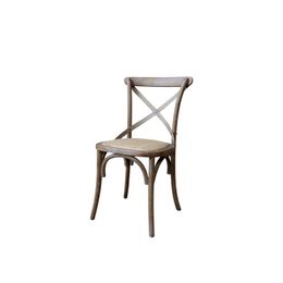Chic Antique Franz&ouml;sischer Esstischstuhl mit Geflechtsitz H89/L55/B51 cm natur skandinavische Deko Online Shop