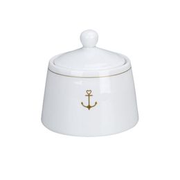 Krasilnikoff Zuckerpott Gold Anchor 220 ml skandinavische Deko Online Shop