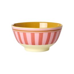 Rice Melamin Sch&uuml;ssel Organic Stripes &ndash; Medium H7.5 &Oslash;15 cm, 700 ml skandinavische Deko Online Shop