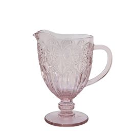 Chic Antique Saint-&Eacute;milion Kanne mit Muster 21,5, &Oslash;13 cm, 1000 ml staubig rosa