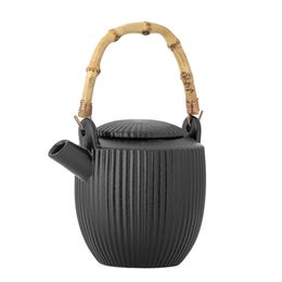 Bloomingville Neri Teekanne aus Steingut L17xH24xB13 cm