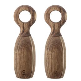 Bloomingville Salz- und Pfefferm&uuml;hle Martim H21 x &Oslash;6,5 cm, natur skandinavische Deko Online Shop