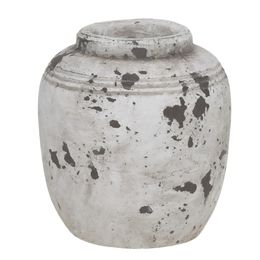 Chic Antique Frejus Topf aus Terrakotta gro&szlig; H16/D15 cm skandinavische Deko Online Shop
