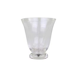 Chic Antique Trinkglas auf Fu&szlig; H11,5/D10 cm, klar