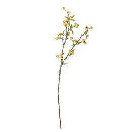 Bloomingville Hawthorn Zweig, Gelb, K&uuml;nstliche Blume &Oslash; 22xH84 cm skandinavische Deko Online Shop
