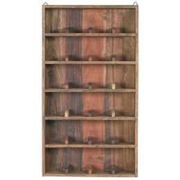 IB Laursen Wandregal mit 6 Ablagen UNIKA L50 x B12 x H89 cm skandinavische Deko Online Shop