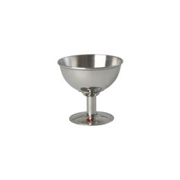 Rice Edelstahl Eisbecher mit rotem Herz H9 &Oslash;9 cm, 250 ml skandinavische Deko Online Shop