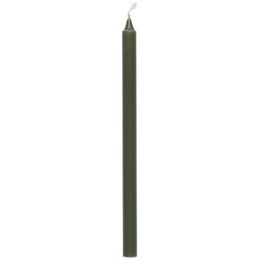 IB Laursen Celia D&uuml;nne hohe Kerze, 20 cm, &Oslash; 1,3 cm Mynte H&ouml;he 20, &Oslash; 1.3 cm, moosgr&uuml;n