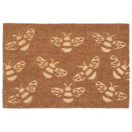 IB Laursen T&uuml;rmatte eingepr&auml;gte Bienen 60 x 40 x 1.7 cm