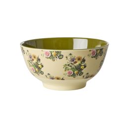 Rice Melamin Schale Retro Bouquet Medium H 7,5 &Oslash; 15 cm, 700 ml skandinavische Deko Online Shop