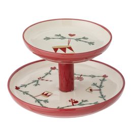 Bloomingville Weihnachts-Etagere Yule &Oslash; 22xH13 cm