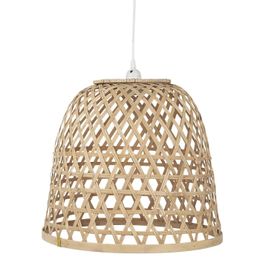 IB Laursen H&auml;ngelampe Bambus H: 37,5 cm, &Oslash;: 43 cm skandinavische Deko Online Shop