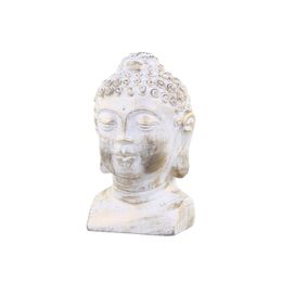 Chic Antique Vittel Buddha mit Gold Muster H26 x L13,5 x B13 cm, creme
