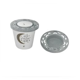 Krasilnikoff Teelicht Deckel aus Zink &Oslash;7 x 3 cm, Espresso Cup skandinavische Deko Online Shop