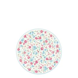 GreenGate Dessert-Teller Louisa white &Oslash; 15 cm skandinavische Deko Online Shop