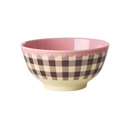 Rice Melamin Schale Medium Check Me Out H 7,5 &Oslash; 15 cm, 700 ml skandinavische Deko Online Shop